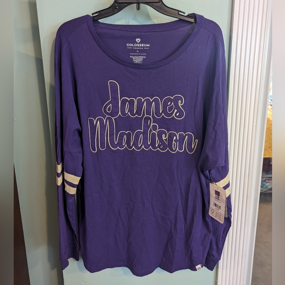 Colosseum | Tops | Nwt Jmu Long Sleeve Shirt | Poshmark